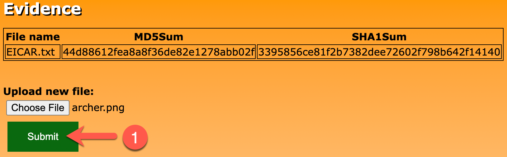 Exercise 2: Reconnaissance of Evidence-App - Attacking and Defending ...
